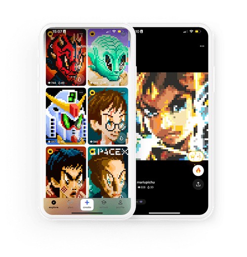 Pixel Art Drawing App — Create & Learn with Sketchar